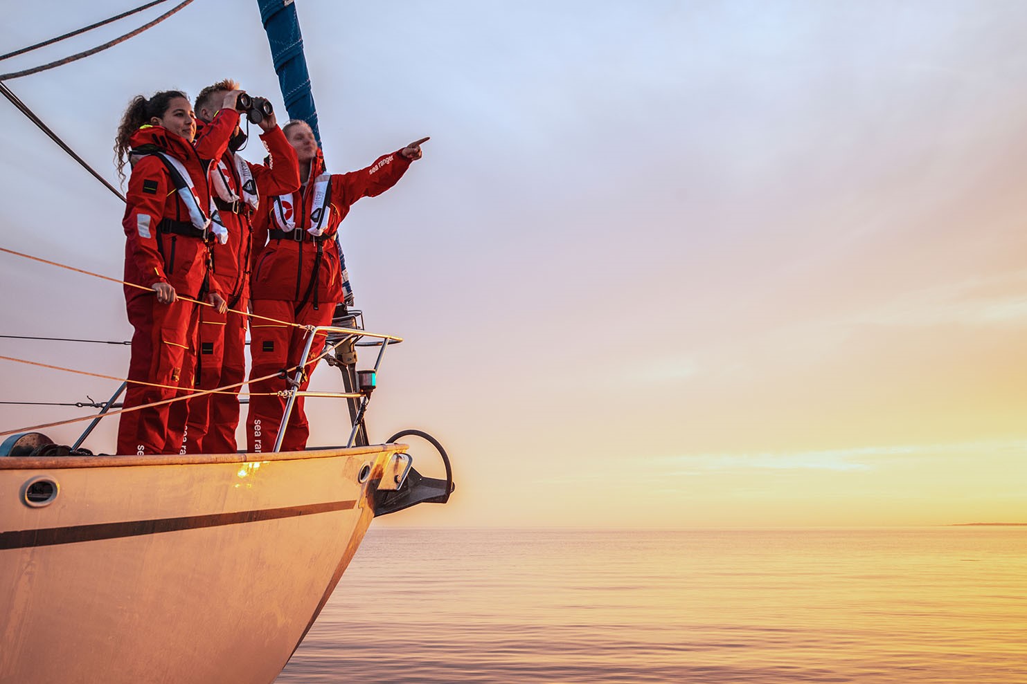 Wietse vander Werf and the sea rangers